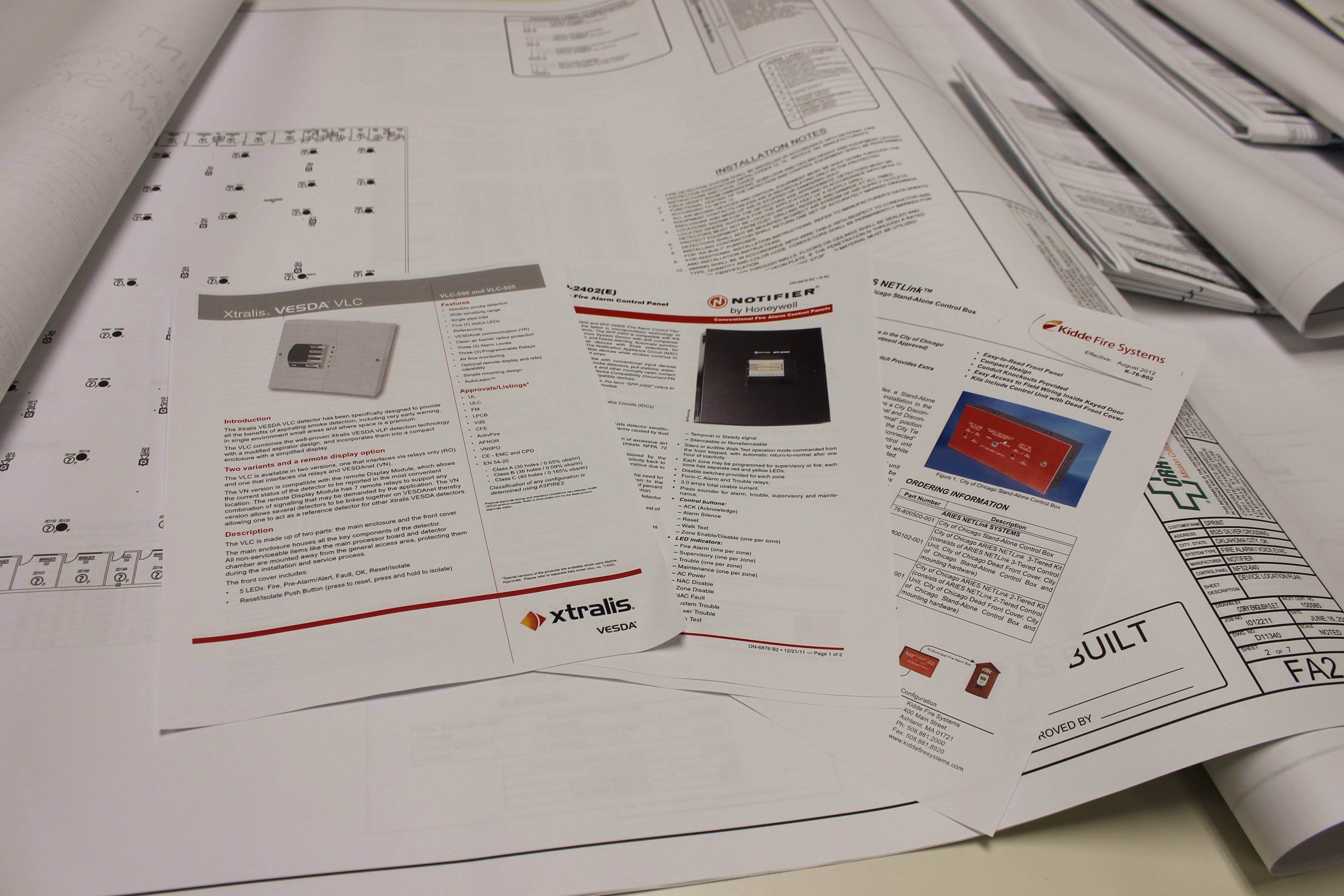 Specifications and Data Sheets | Mission Critical Fire Protection